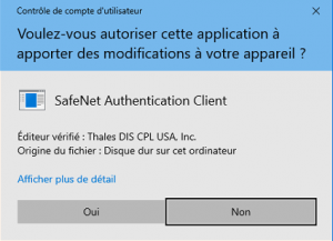 (étape 1/2) – Installation des pilotes Safenet pour Windows | Digital ...